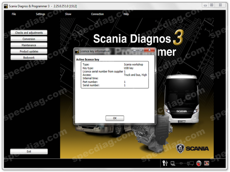 SCANIA DIAGNOSTIC KIT (VCI2) – Diesel Diag